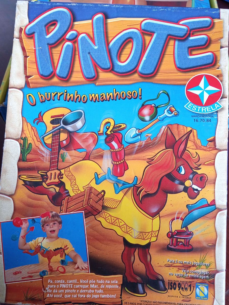 Jogo Pinote Original | Brinquedo Estrela Usado 72540089 | enjoei