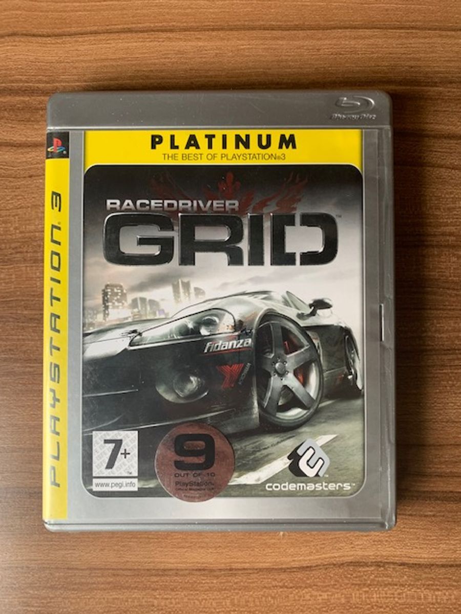 Jogo Playstation Ps3 Race Driver Grid Platinum | Jogo de Videogame Sony ...
