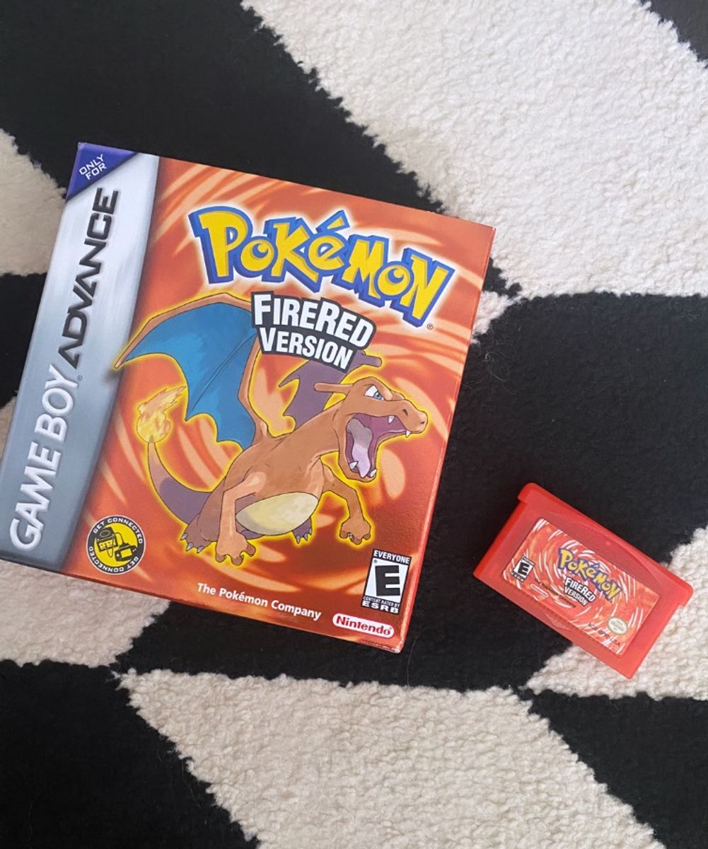 Jogo Pokemon Fire Red Original Game Boy Advance | Jogo de Videogame ...