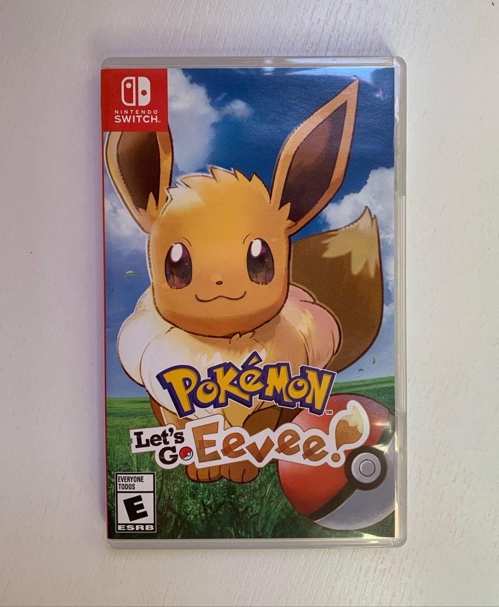 Jogo Pokémon Lets Go Eevee Nintendo Switch Jogo De Videogame Nintendo Usado 75884933 Enjoei