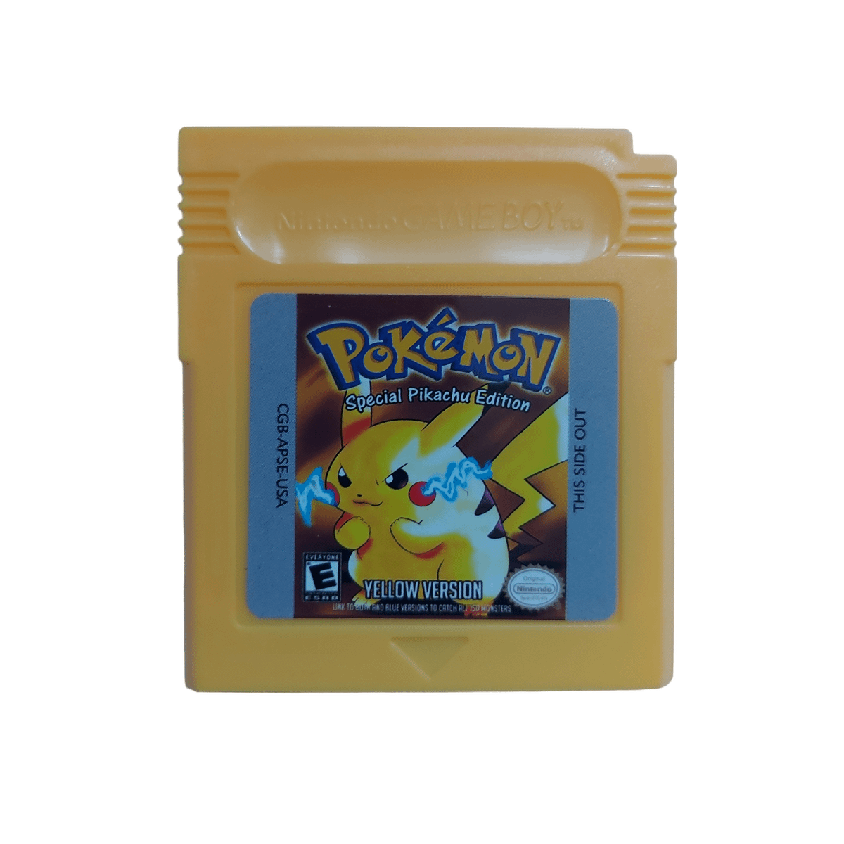 Jogo Pokémon Yellow Gameboy Color / Cartucho Novo | Jogo de Videogame ...