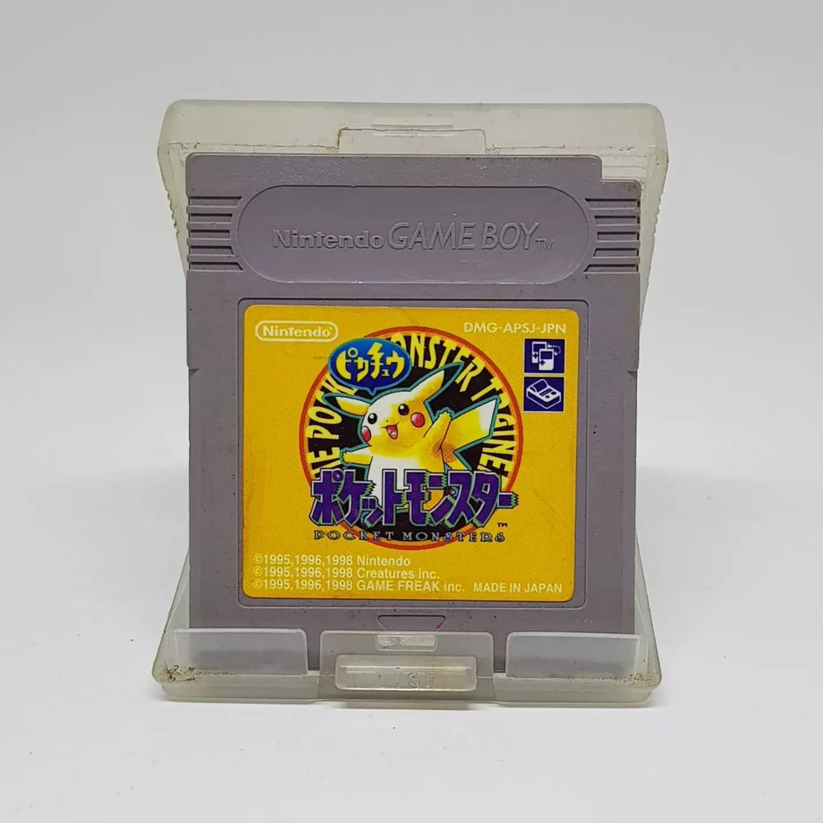 Jogo Pokemon Yellow Version: Special Pikachu Edition - Gbc (japonês ...