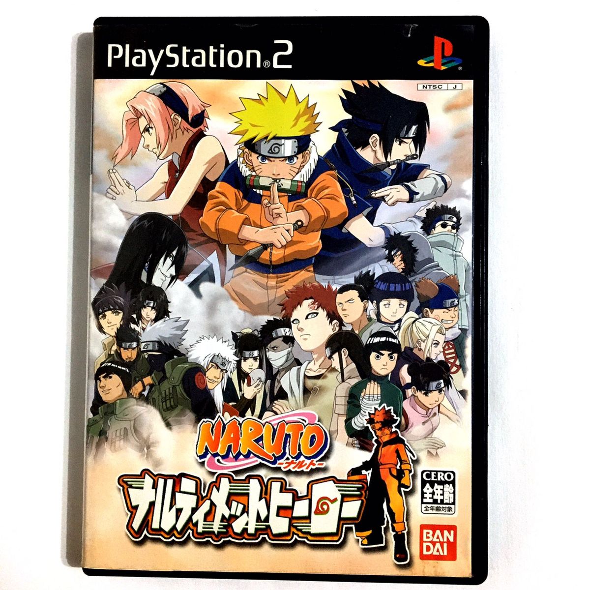 Jogo Ps2 Japonês - Naruto: Ultimate Ninja (naruto: Narutimate Hero ...