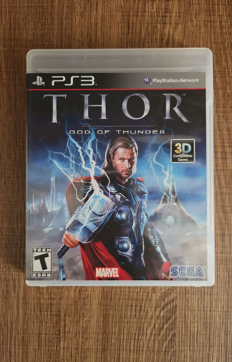 Jogo Ps3 Thor - God Of The Thunder | Jogo de Videogame Ps3 Thor Marvel ...