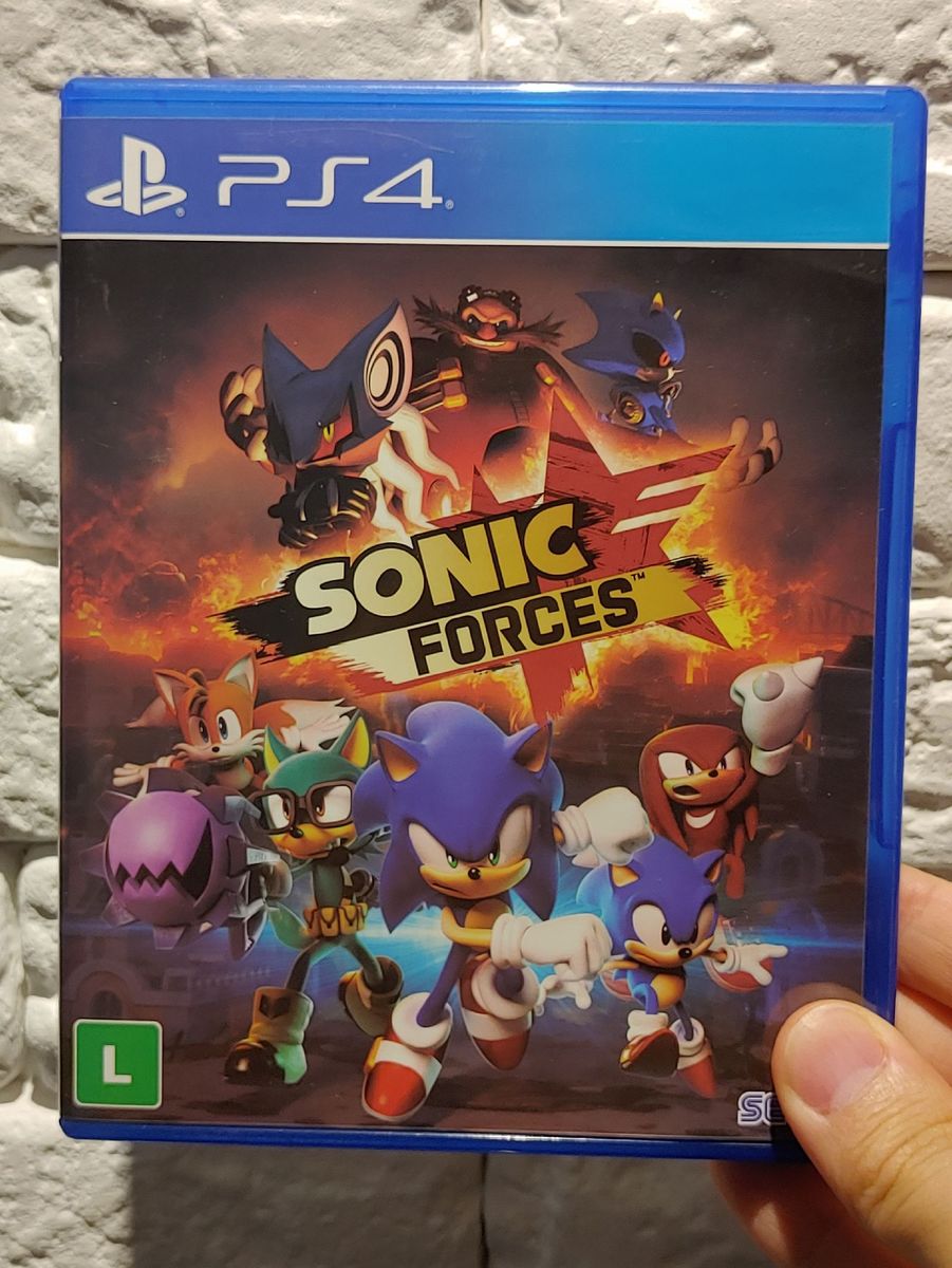 Jogo Ps4 Sonic Forces | Jogo de Videogame Playstation 4 Usado 68343127 | enjoei