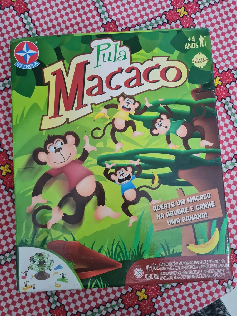 Jogo Pula Macaco Estrela | Brinquedo Estrela Usado 82579654 | enjoei