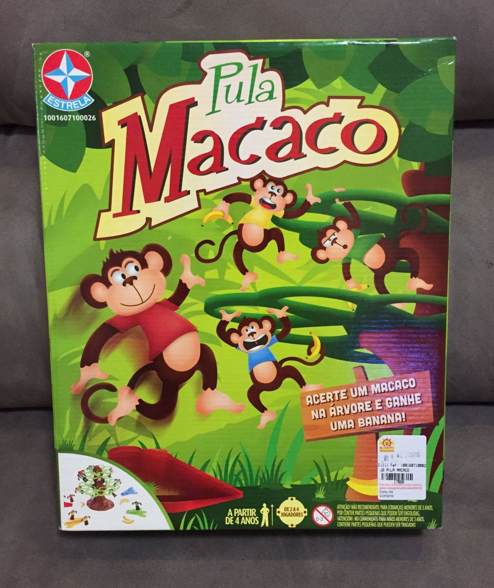 Jogo Pula Macaco | Brinquedo Estrela Usado 18933647 | enjoei