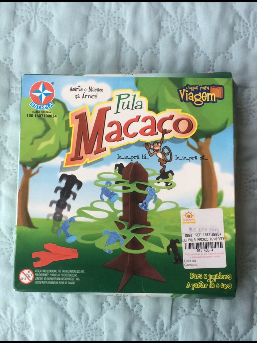 Jogo Pula Macaco | Jogo de Tabuleiro Estrela Usado 42871495 | enjoei
