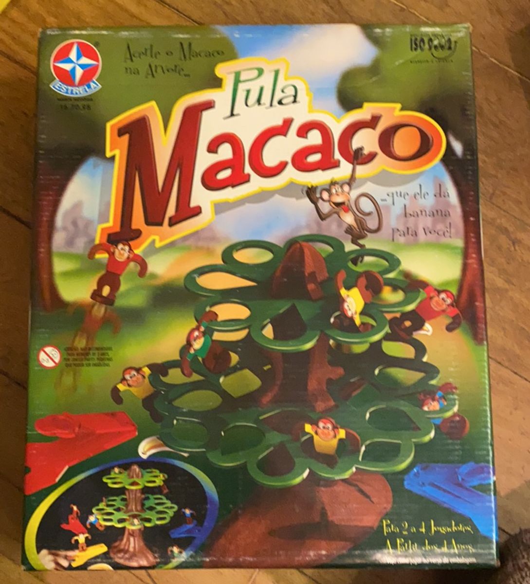 Jogo Pula Macaco | Jogo de Tabuleiro Estrela Usado 71908423 | enjoei