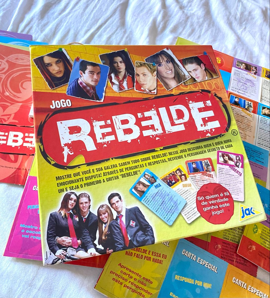 Jogo Rebelde - Rbd - Raridade - 2006 - Jak | Jogo de Videogame Jak Rebelde Rbd Nunca Usado ...