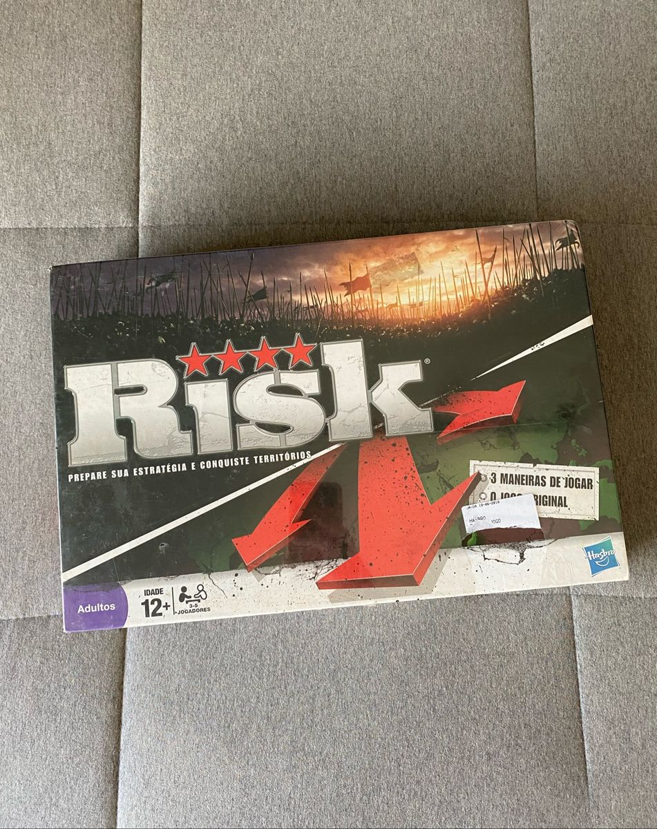Jogo Risk Hasbro | Jogo de Tabuleiro Hasbro Nunca Usado 43101103 | enjoei