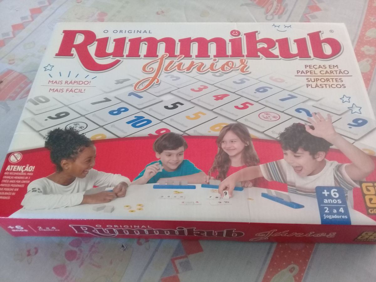 Jogo Rummikub Jr da Grow | Brinquedo Grow Usado 62812262 | enjoei