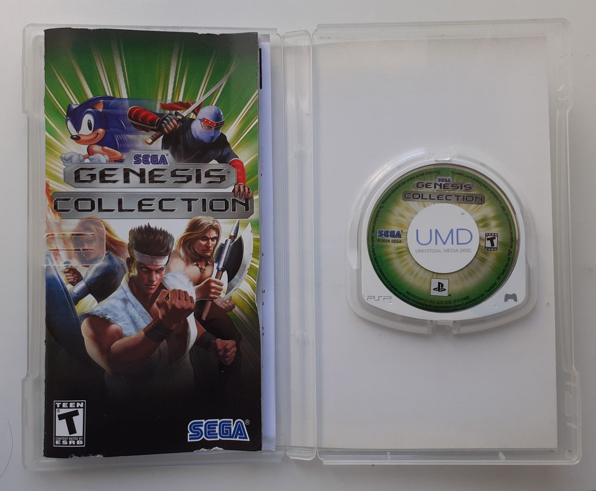 Jogo Saga Genesis Collection Original para Psp | Jogo de Videogame Play ...