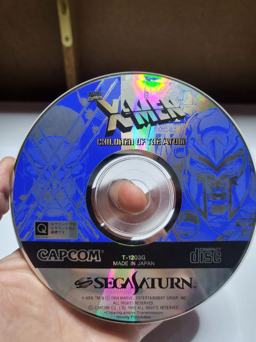 Jogo Sega Saturn X Men Children Of The Atom Original Japones | Jogo de ...