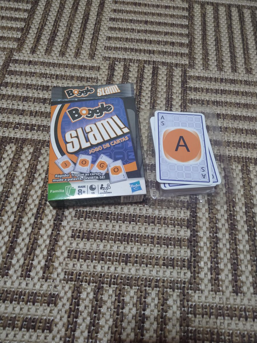 Jogo Slam - Jogo de Cartas | Jogo de Tabuleiro Hasbro Usado 54268548 ...