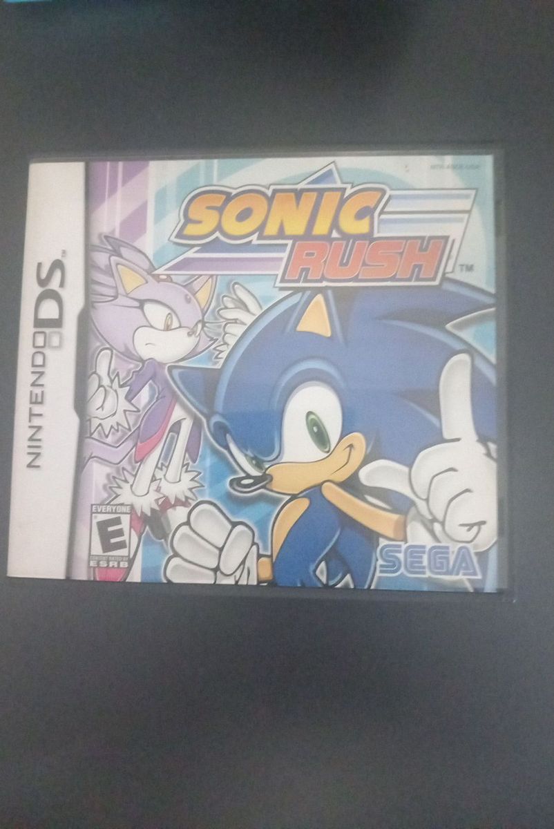 Jogo Sonic Rush Nintendo Dsi | Jogo de Videogame Sega Usado 108339988 | enjoei