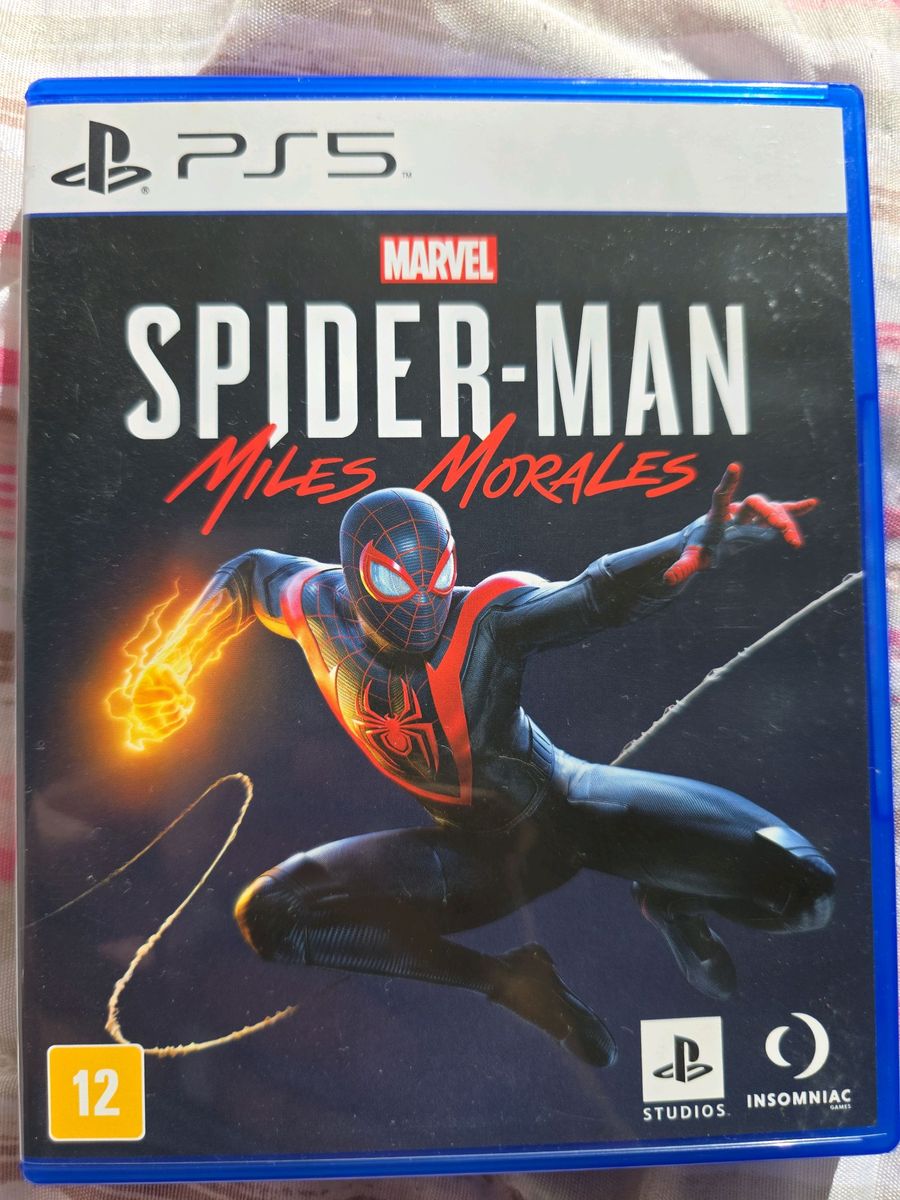 Jogo Spider-man Miles Morales Ps5 Mídia Física | Jogo de Videogame Sony ...