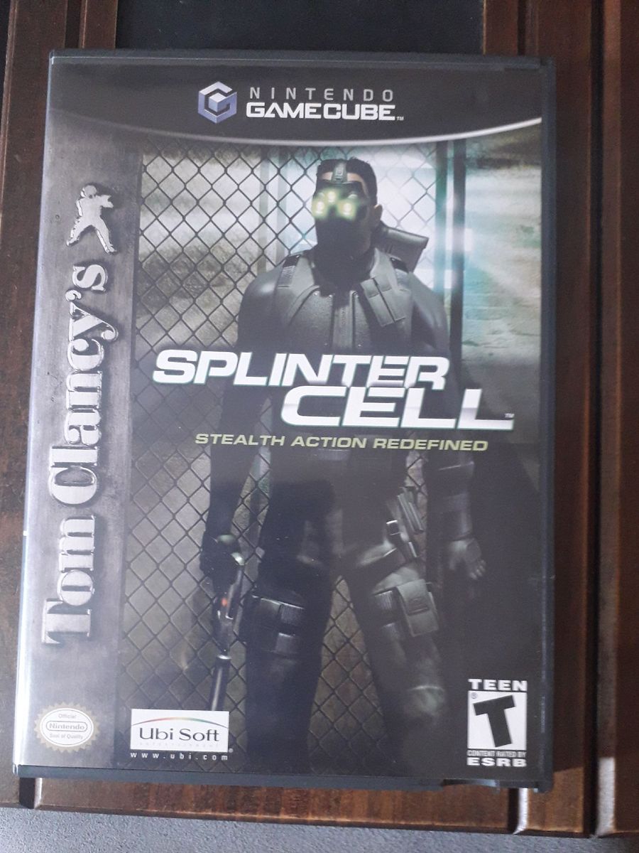 Jogo Splinter Cell Gamecube Raro | Jogo de Computador Gamecube Nintendo ...