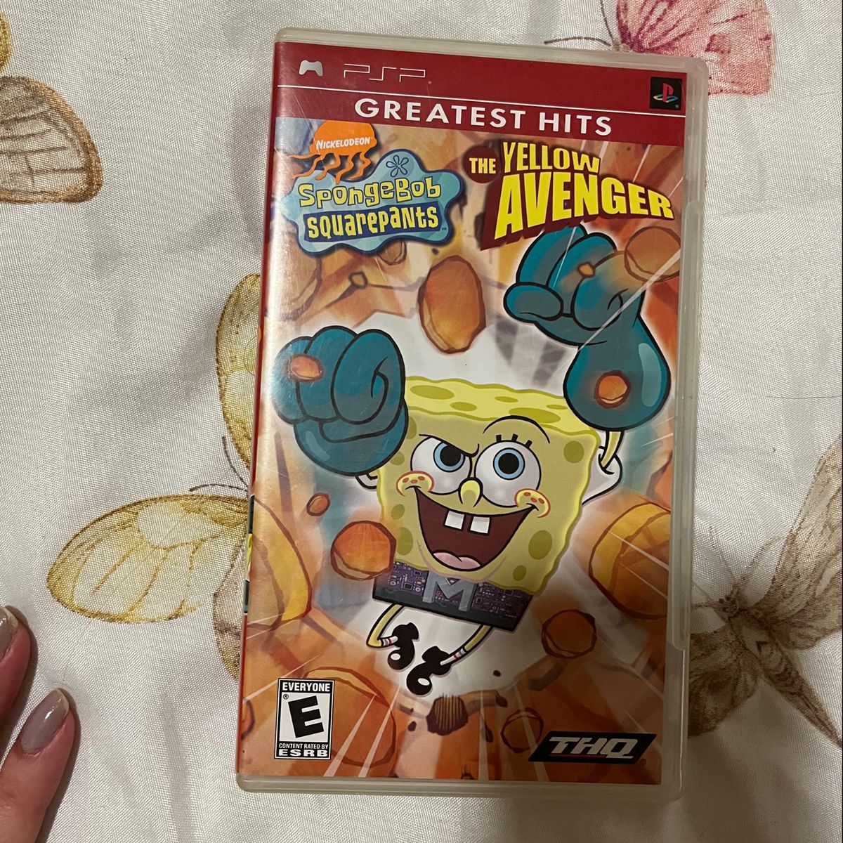 Jogo Spongebob Squarepants: The Yellow Avenger - Psp | Jogo de ...