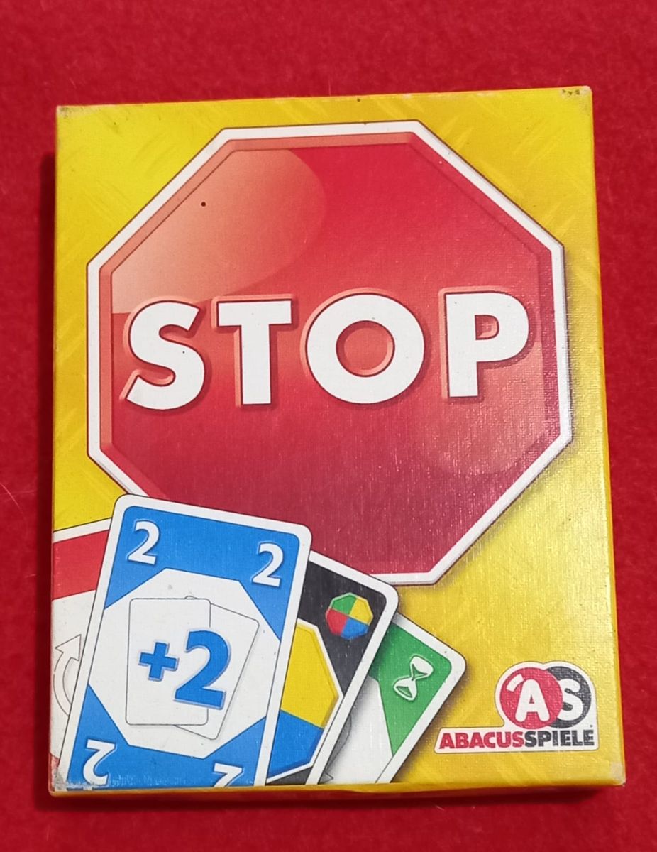 Jogo Stop Cartas | Jogo de Tabuleiro Stop Nunca Usado 84093348 | enjoei