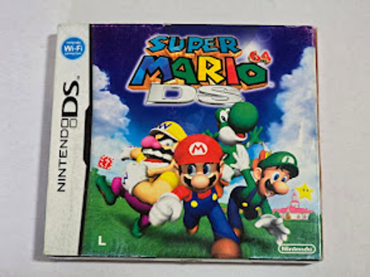 Jogo Super Mario 64 Ds Novo Lacrado Nacional | Jogo de Videogame ...