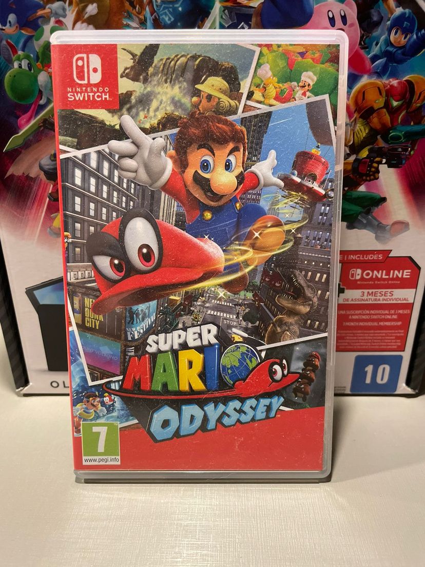 Jogo Super Mario Odyssey | Jogo de Videogame Nintendo Usado 113835093 | enjoei