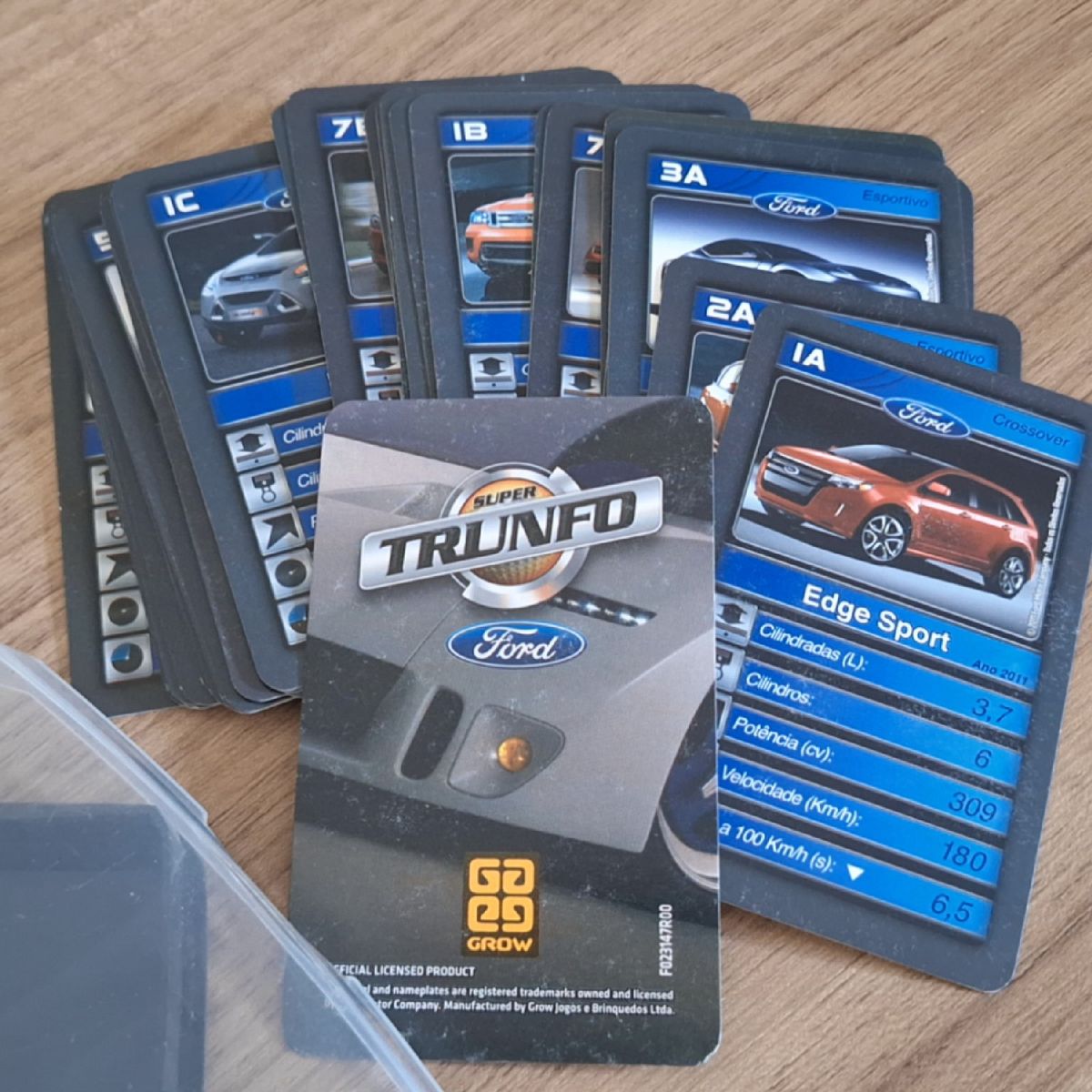 Jogo Super Trunfo Ford Grow Completo | Jogo de Tabuleiro Super Trunfo Usado 113196373 | enjoei