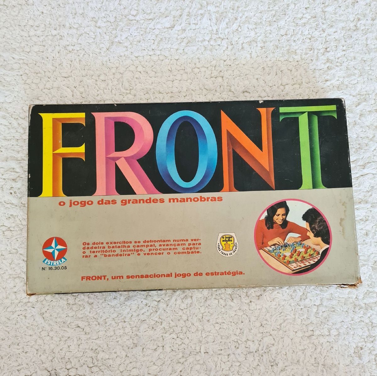 Jogo Tabuleiro Anos 70 Front | Jogo de Tabuleiro Estrela Usado 65248600 | enjoei