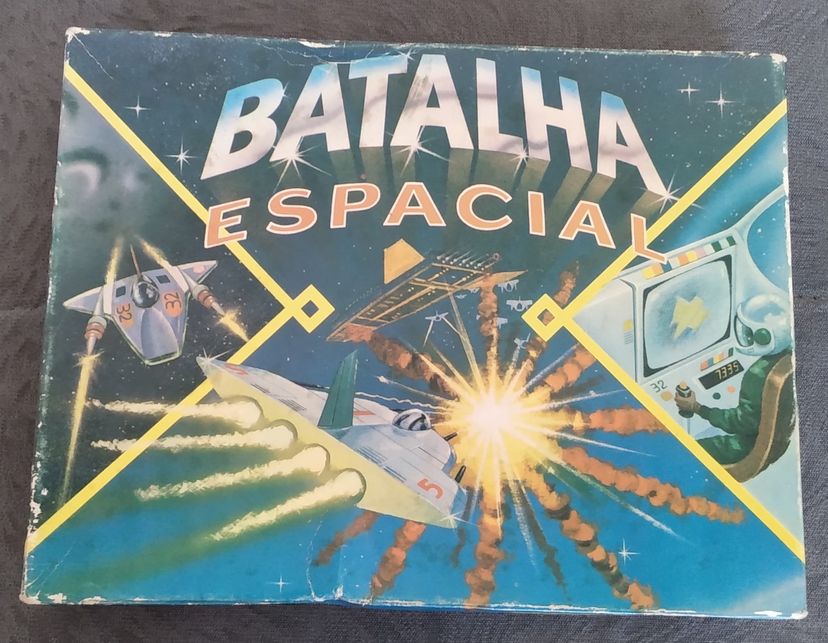 Jogo Tabuleiro Batalha Espacial Anos 80 Incompleto | Brinquedo para Bebês Usado 74676015 | enjoei