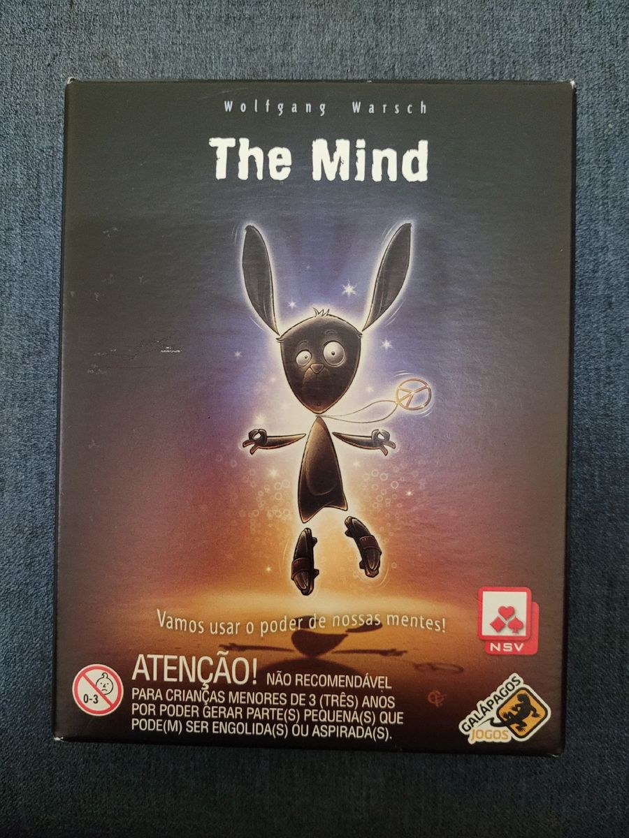 Jogo The Mind - Wolfgang Warsch Jogo Se Cartas, Jogo de Tabuleiro, Board Game | Brinquedo ...