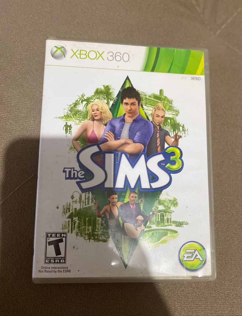 Jogo The Sims 3 - Xbox 360 | Roupa Esportiva Masculino Xbox 360 Usado ...