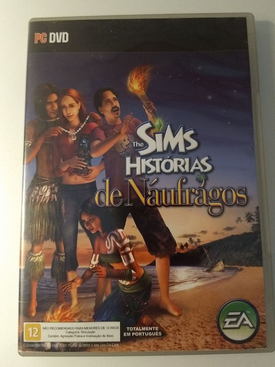 Jogo The Sims - Histórias de Náufragos | Item Info & Eletro Ea Usado ...