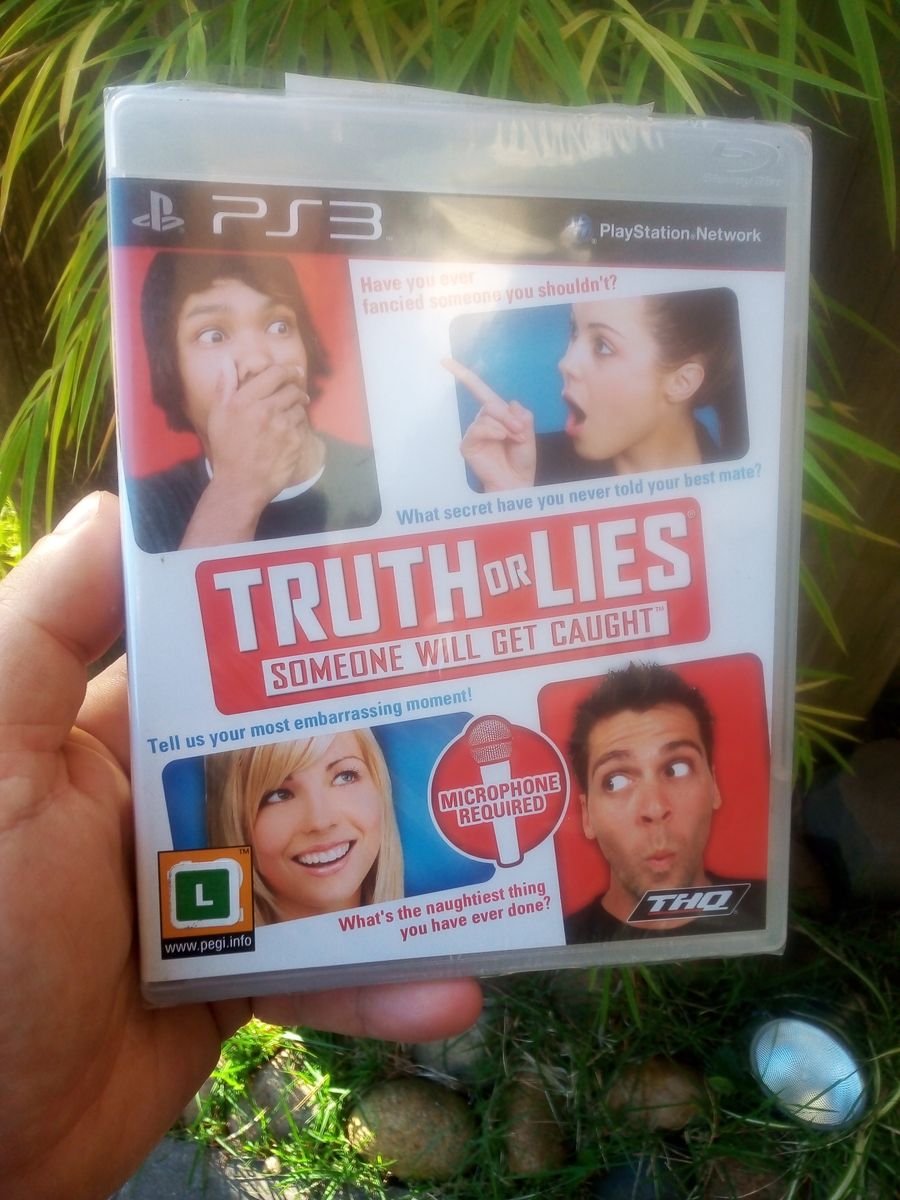 Jogo Truth Or Lies para Playstation 3 Lacrado | Jogo de Videogame ...