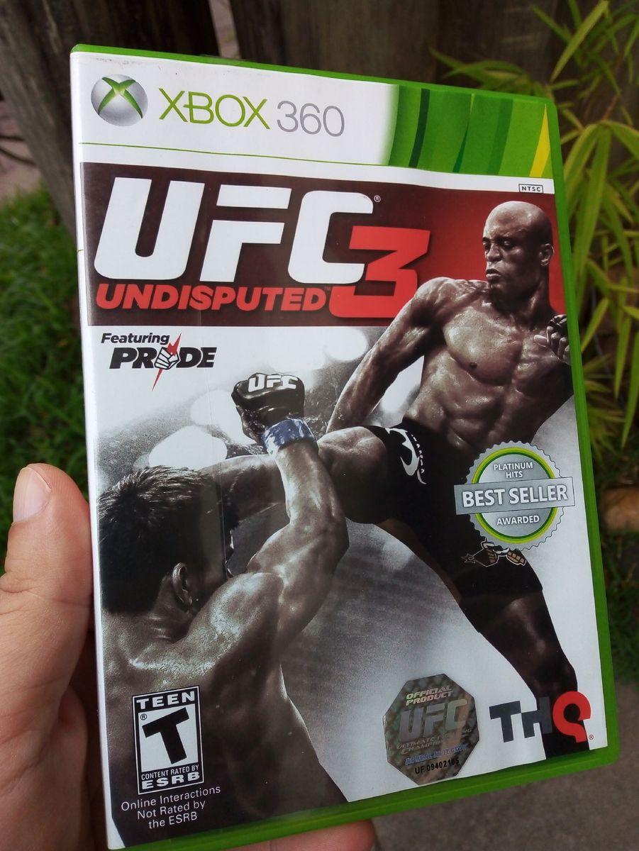 Jogo Ufc 3 Undisputed | Jogo de Videogame Xbox 360 Usado 68379814 | enjoei