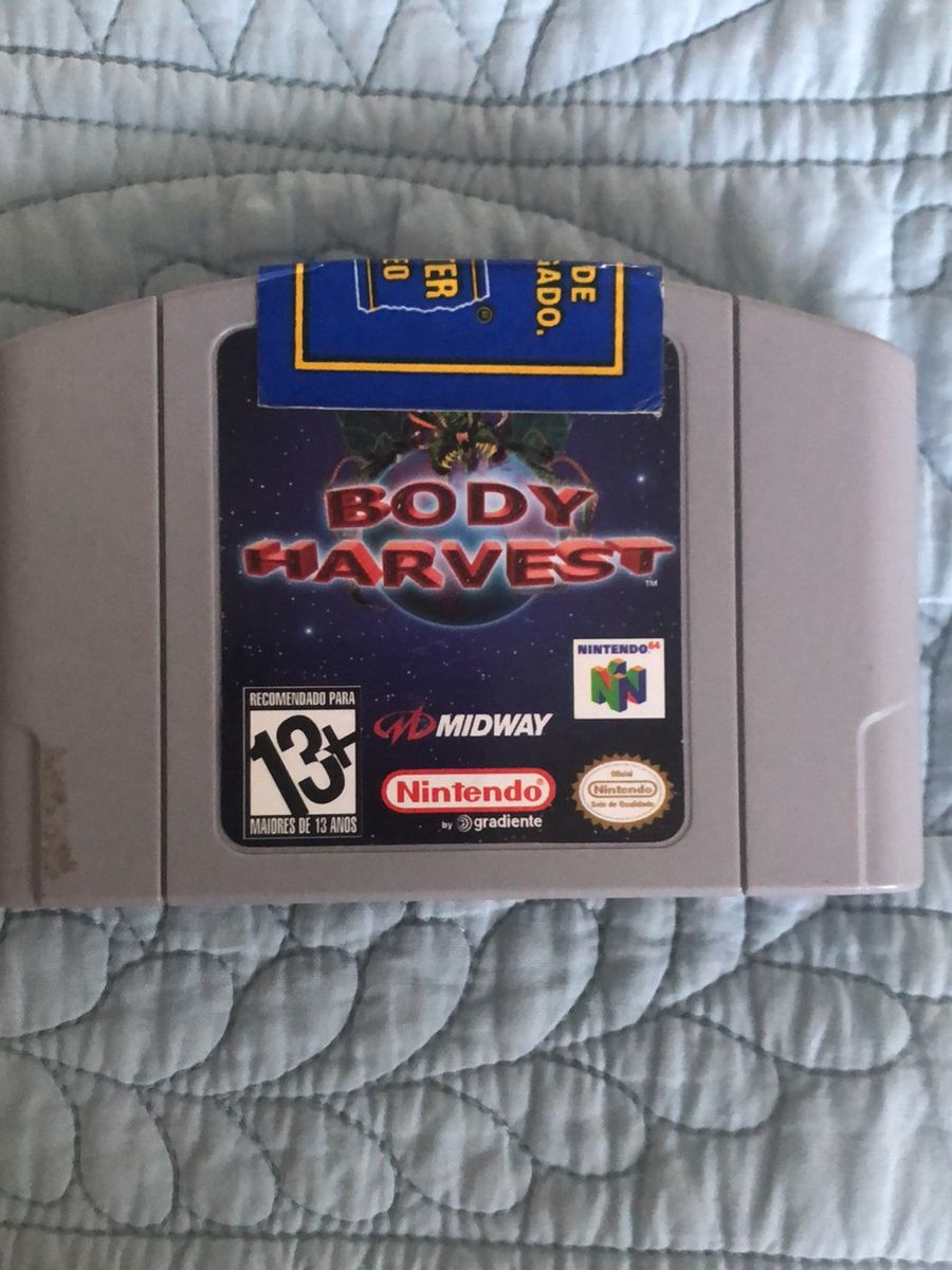 Jogo Vídeo Game Body Harvest Nintendo 64 | Jogo de Videogame Nintendo ...