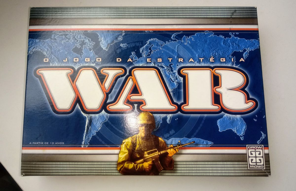 Jogo War Grow Versão Mini | Jogo de Tabuleiro Grow Usado 66462304 | enjoei