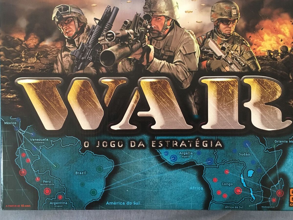 Jogo War ‑ Grow | Jogo de Tabuleiro Grow Nunca Usado 26500629 | enjoei