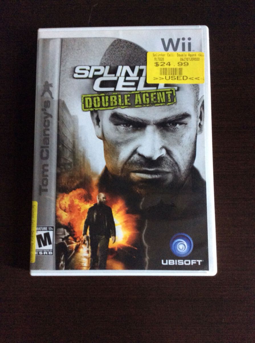 Jogo Wii Splinter Cell Double Agent | Jogo de Videogame Nintendo Wii ...