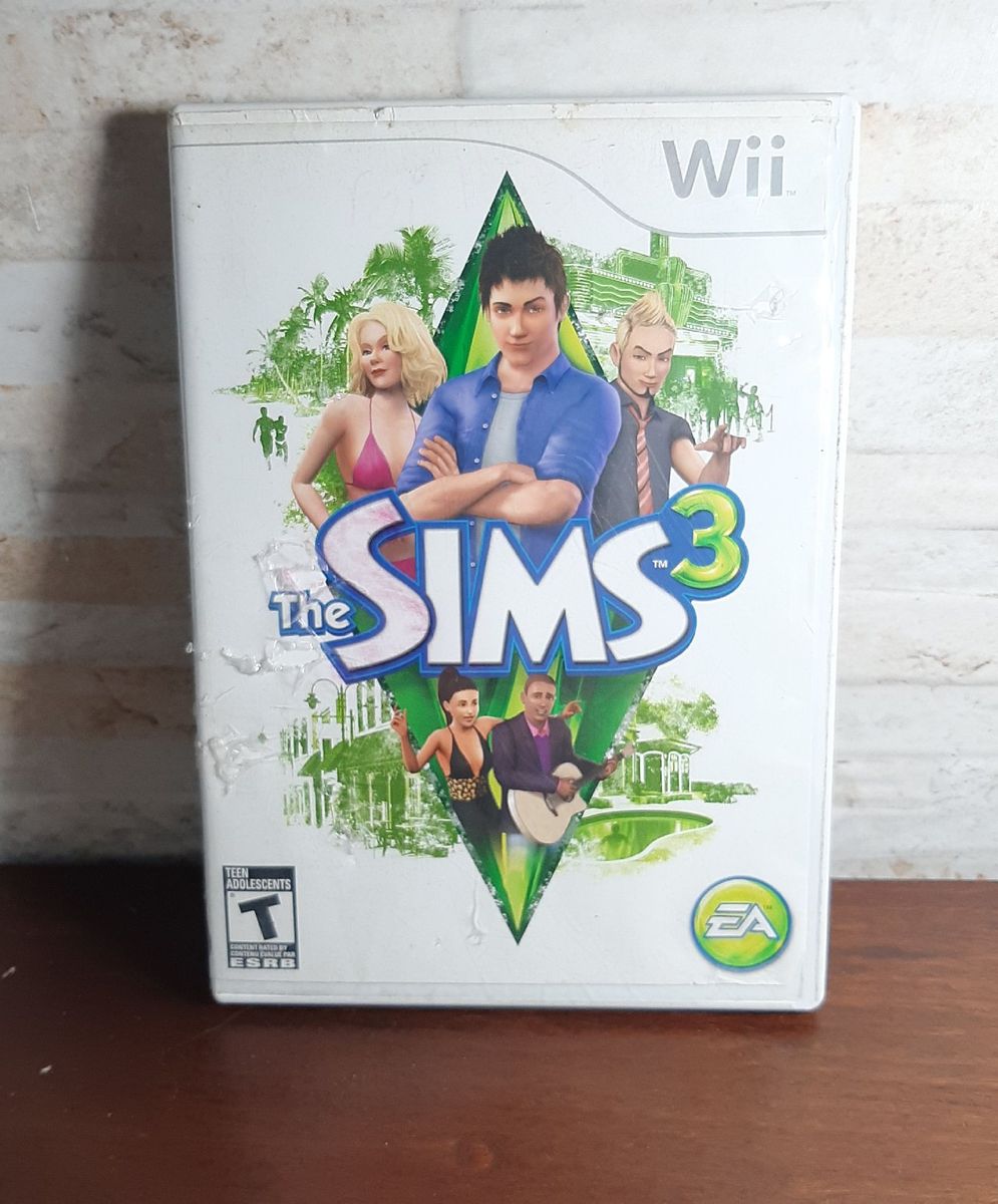 Jogo Wii - The Sims 3 Original | Jogo de Videogame Nintendo Usado ...