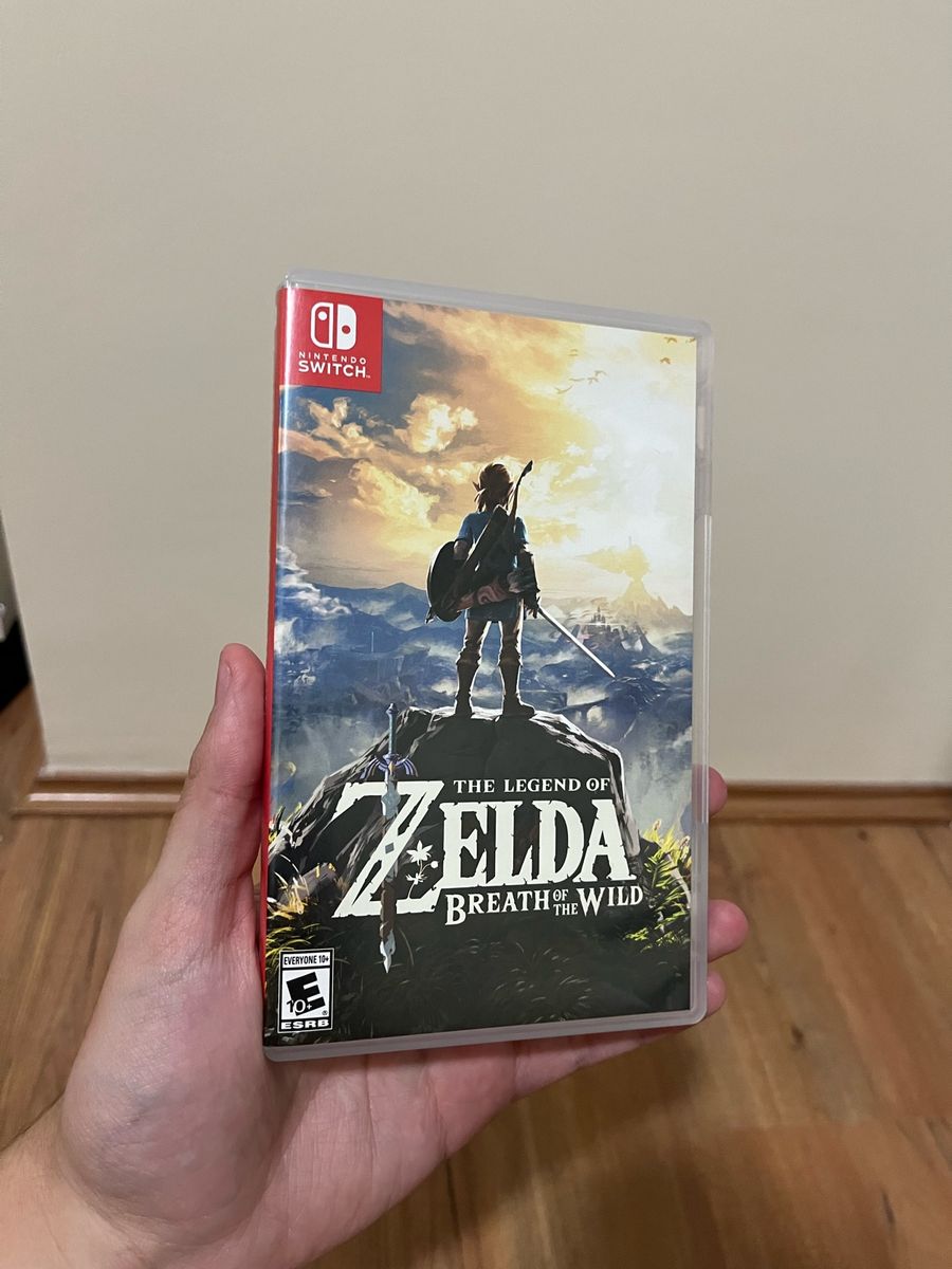 Jogo Zelda Breath Of The Wild - Switch | Jogo de Videogame Nintendo Usado 97115473 | enjoei