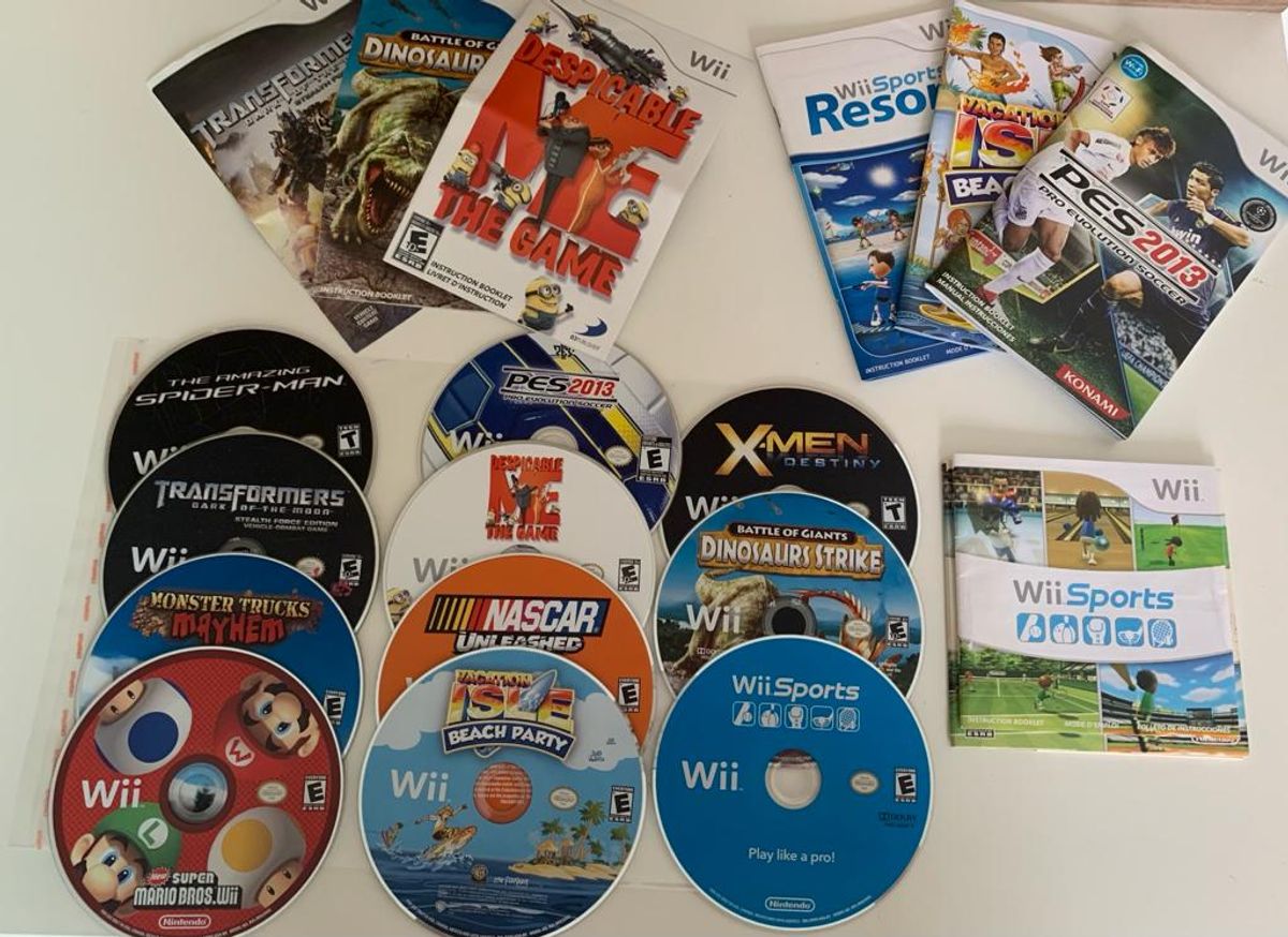 Pack com 11 Jogos para Nintendo Wii - Originais! | Jogo de Videogame ... Pack com 11 Jogos para Nintendo Wii - Originais! | Jogo de Videogame ...