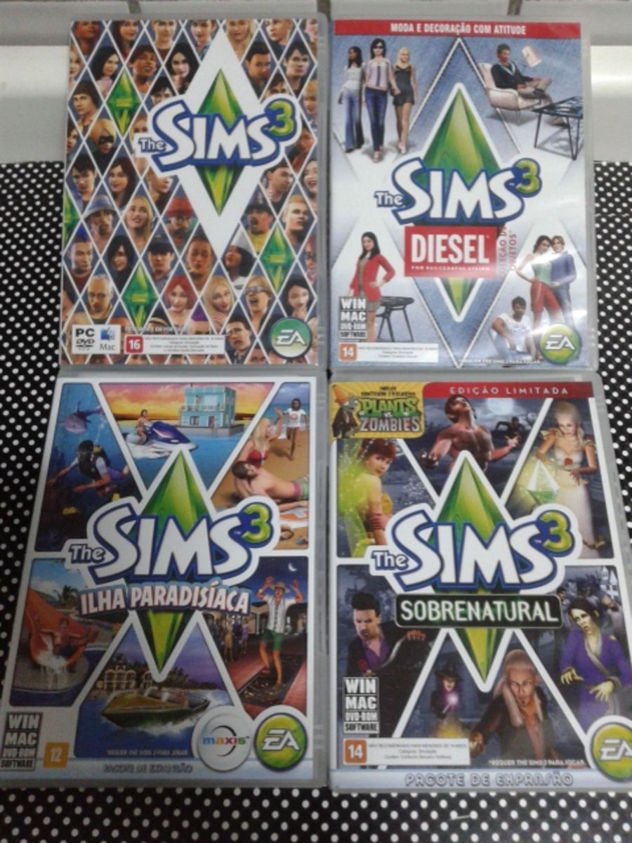 Jogos The Sims3 Original | Jogo de Videogame The Sims3 Usado 14410190 ...