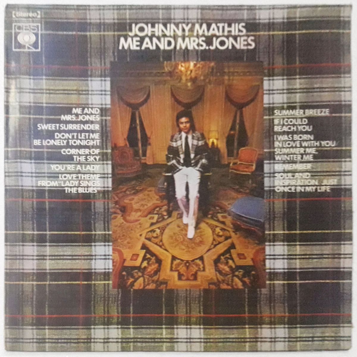 Johnny Mathis - Me And Mrs. Jones . Lp . 1973 | Item de Música Cbs ...