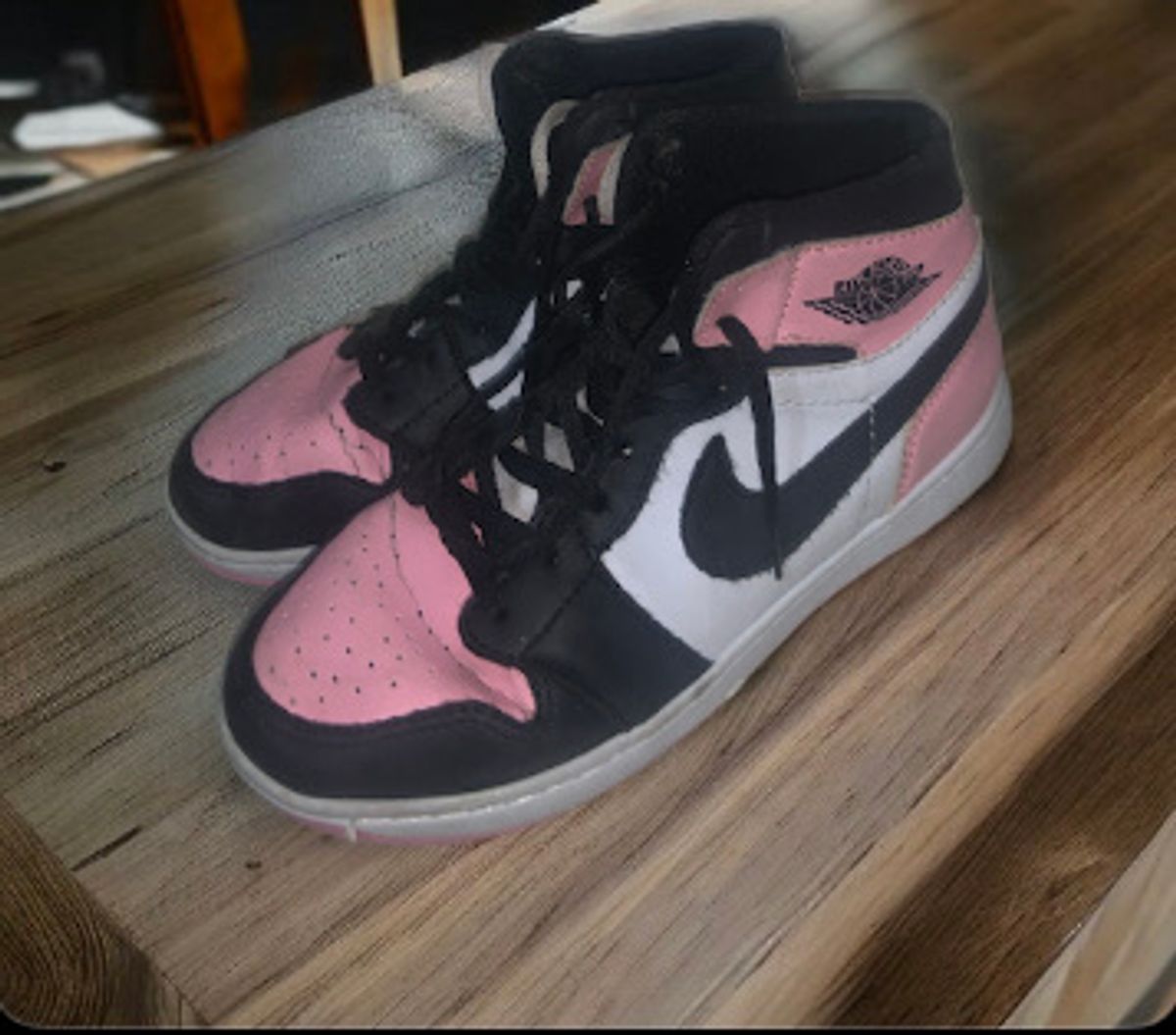 Jordan Nike Air Rosa | Tênis Feminino Nike Usado 93541807 | enjoei