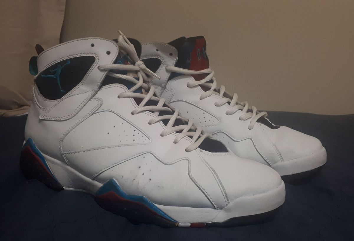 Jordan Retro Vii Orion Blue | Tênis Masculino Jordan Usado 79295070 ...
