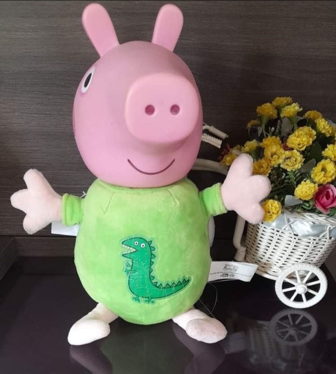 Jorge Pig Desenho Peppa Pig da Marca Estrela Conforme Fotos | Brinquedo ...