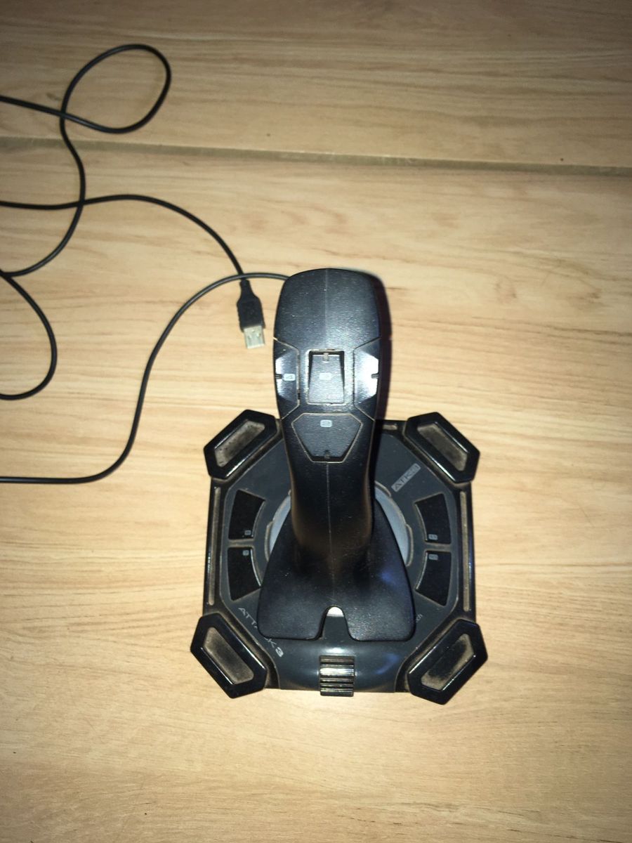 Joystick Logitech Attack 3 | Acessório p/ Videogame Logitech Attack 3 ...