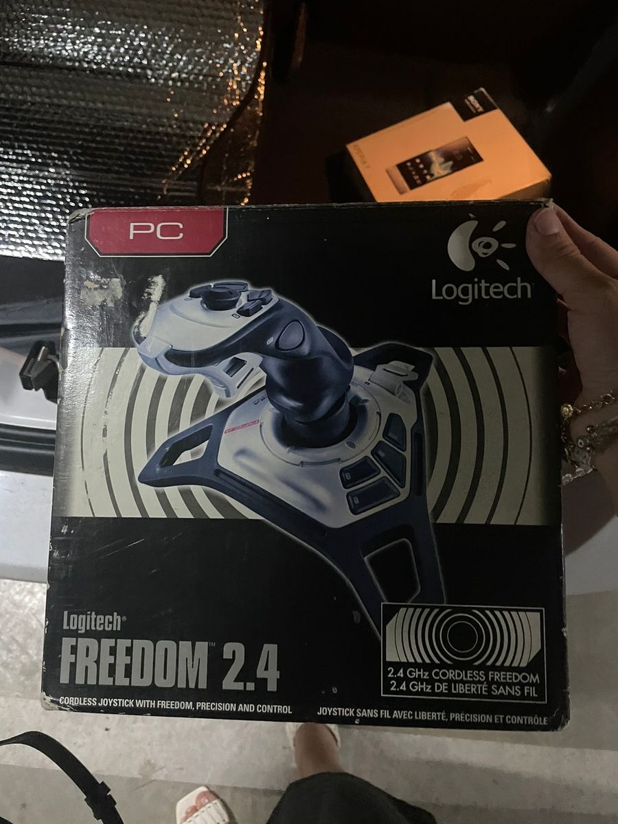 Joystick Logitech Freedom 2 4 Mouse P Computador Logitech Nunca
