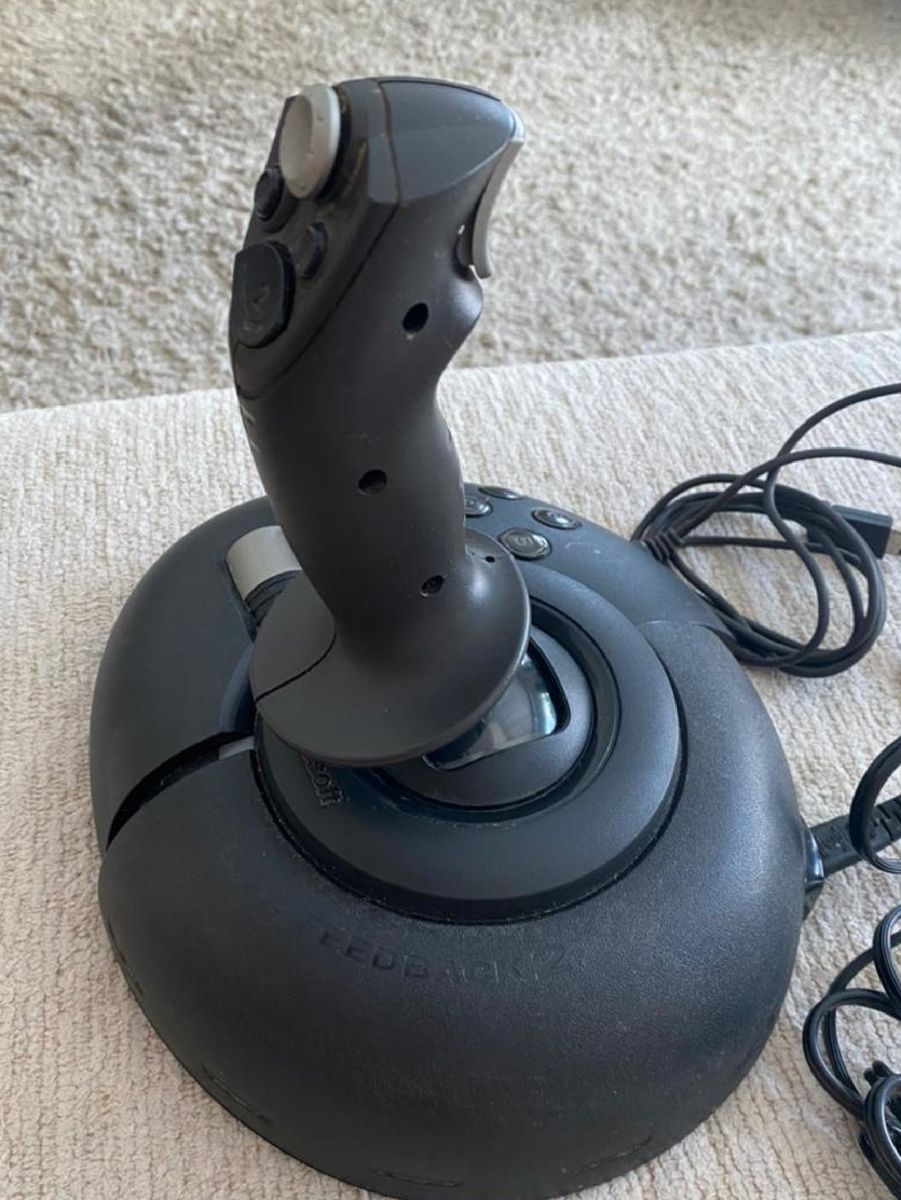 Joystick Microsoft Sidewinder Force Feedback 2 | Jogo de Computador ...