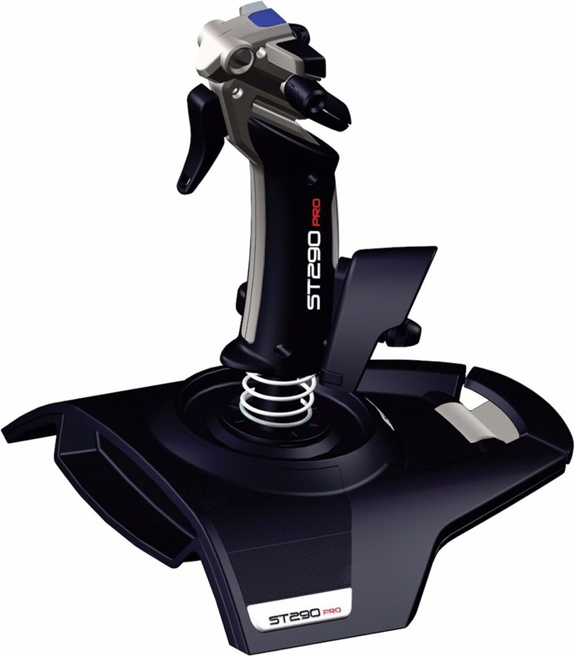 Joystick Saitek Modelo St 290 Pro | Acessório p/ Videogame Saitek Usado ...